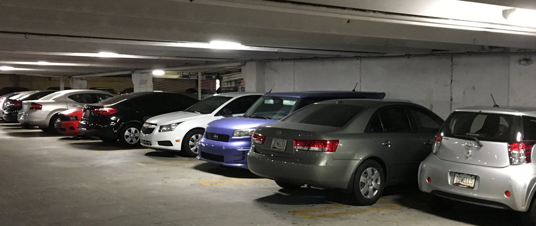 Mall Parking Garage- Scottsdale, AZ - FSC Lighting