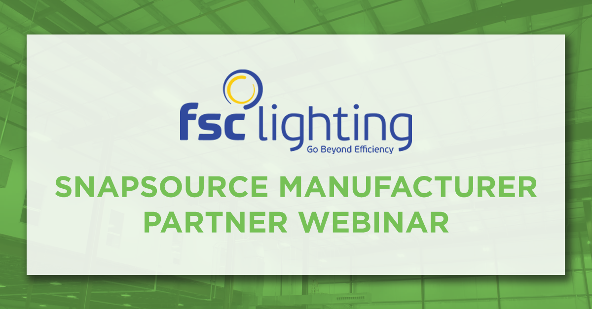 FSC Lighting Integrates Products Into SnapSource Product Hub!